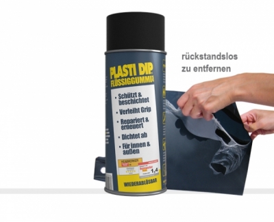 Plasti Dip Schwarz Glanz